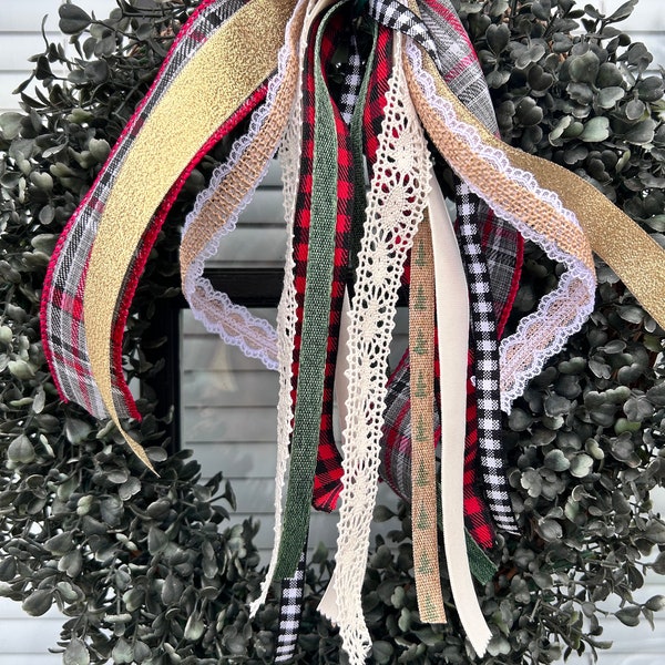 Christmas Ribbon - Etsy