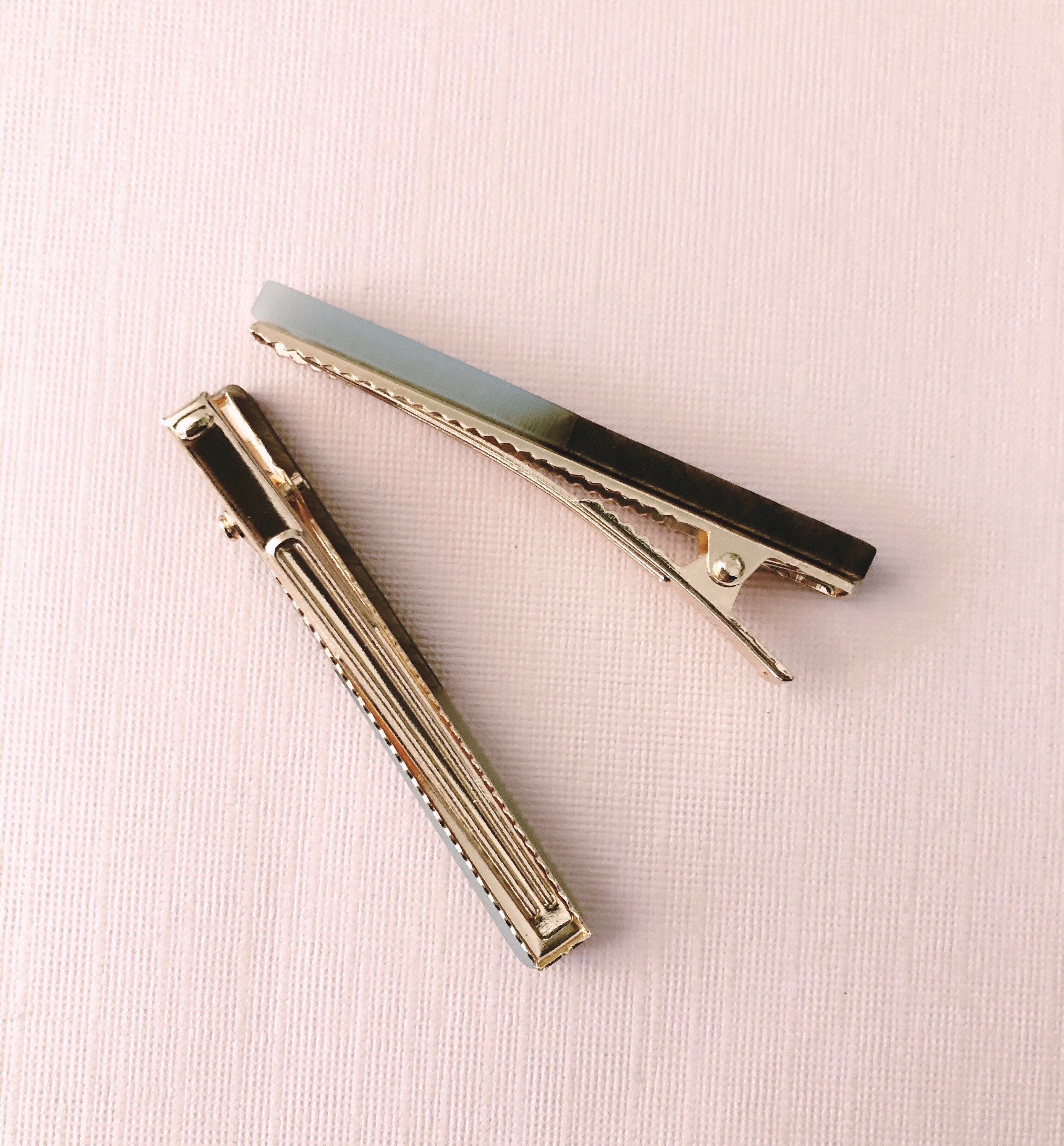 Wood Bar Barrette Set Hair Accessories for Women Modern - Etsy