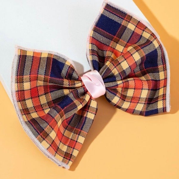 Preppy Hair Bow - Etsy