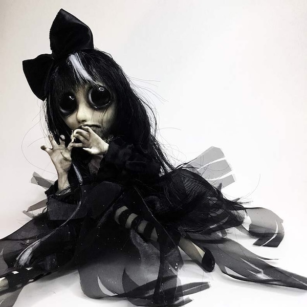 Gothic Art Doll - Etsy