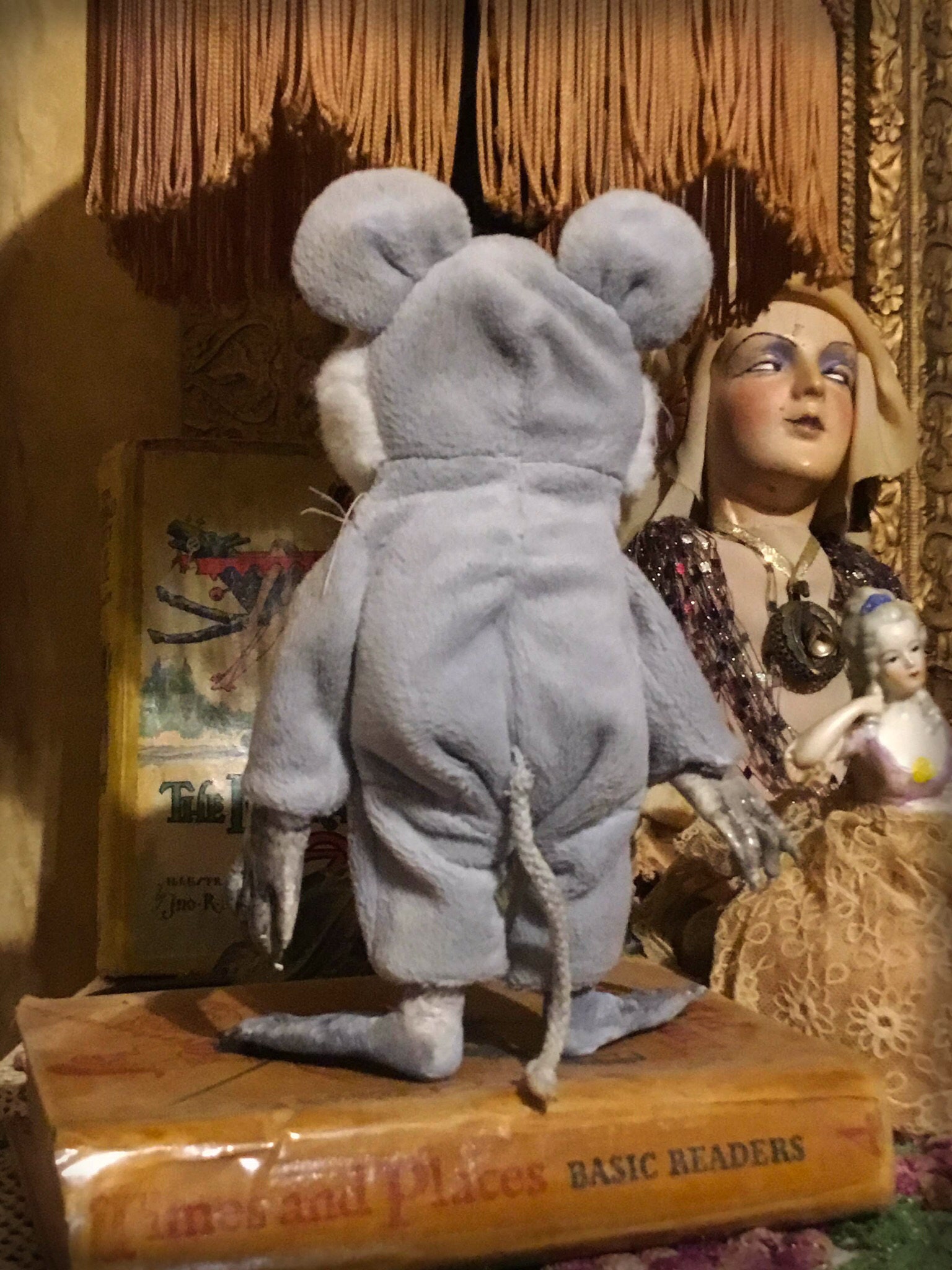 Gothic Art Doll, Mouse Art Doll, Creepy Cute Rat, Goth Art Doll, Rat ...