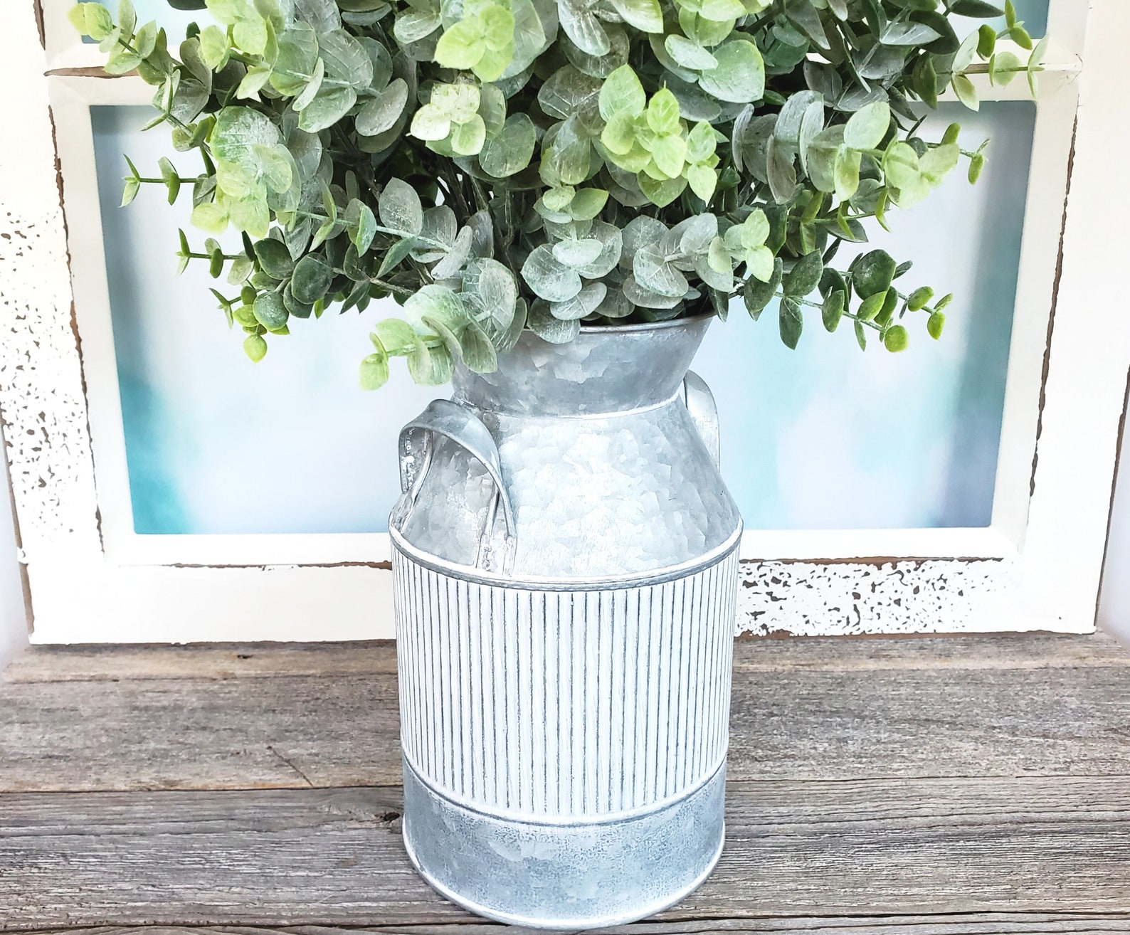 Natural-looking Greenery Arrangement 19 Tall Realistic - Etsy