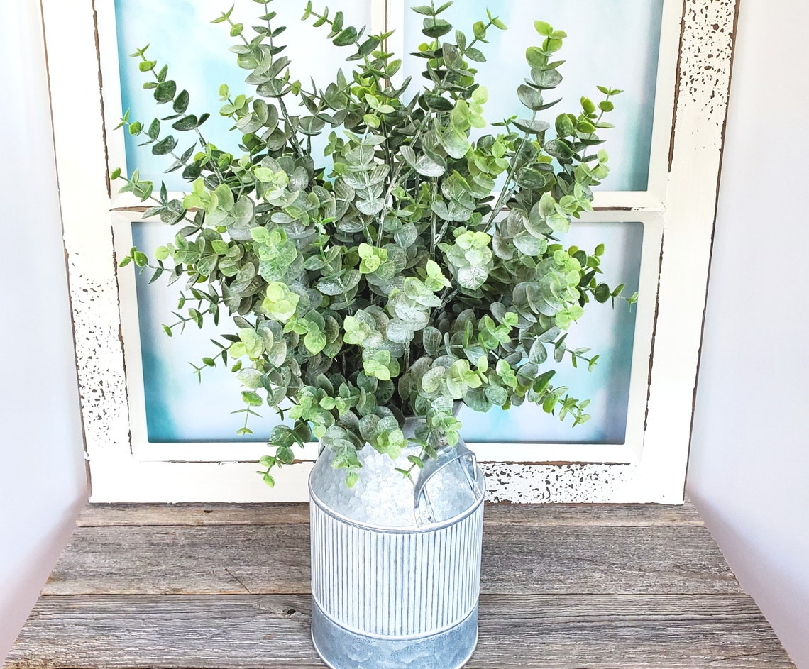 Natural-looking Greenery Arrangement 19 Tall Realistic - Etsy