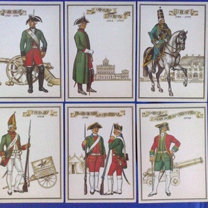 Set of 32 Vintage Soviet Cards Print russian Military - Etsy