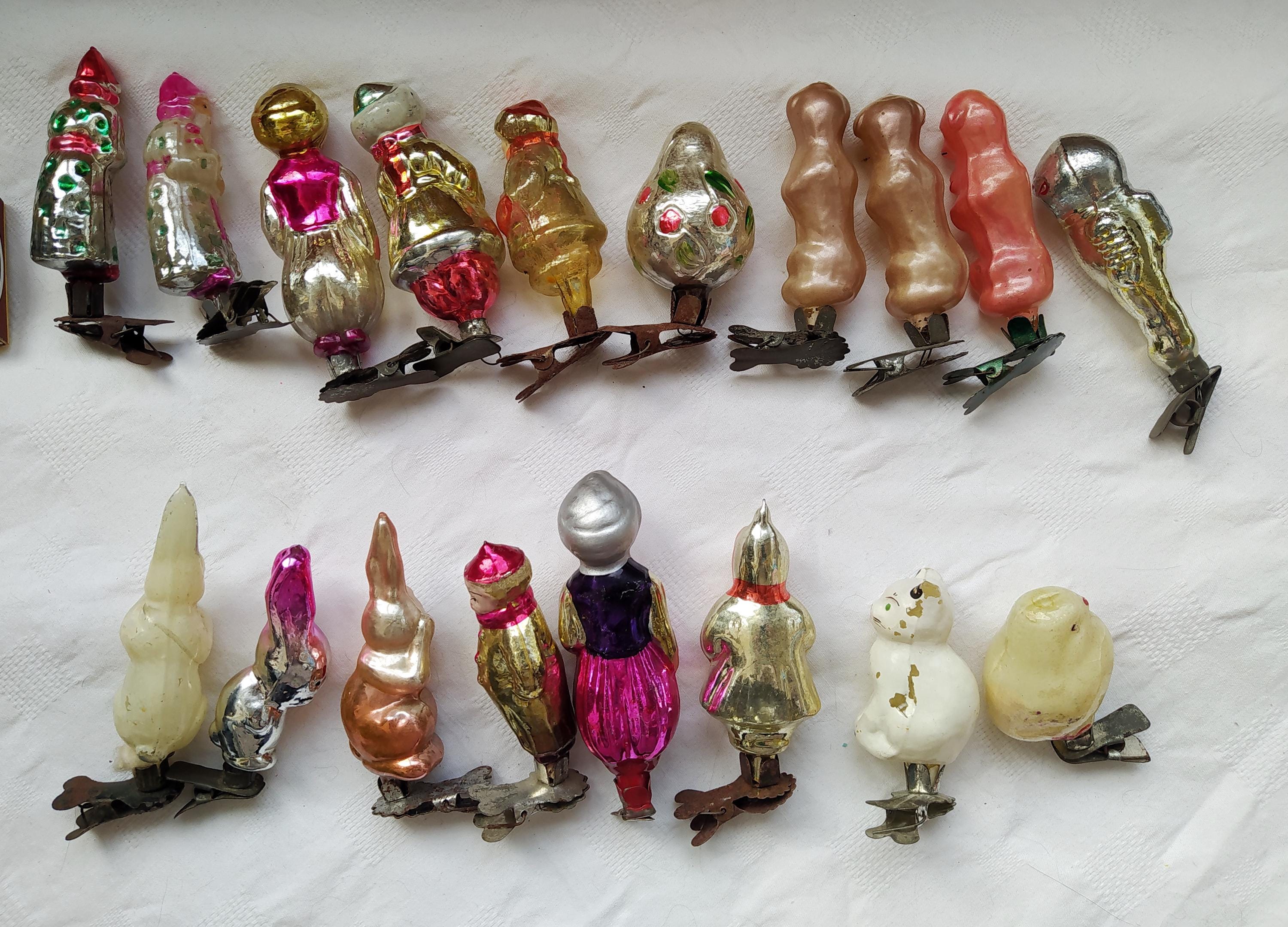 Rare Vintage Soviet Christmas Tree Decoration. Christmas Glass Ornament ...