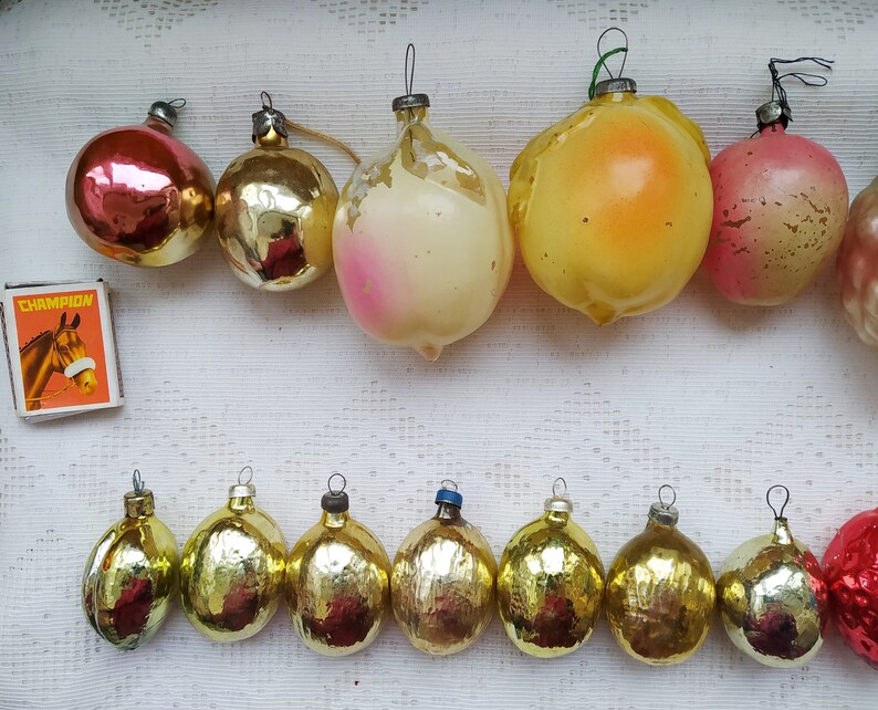 Vintage Soviet Vegetables and Fruit Christmas Tree - Etsy