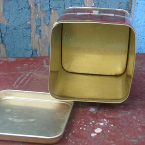 Set of 2 Soviet Red Polka Dot Vintage Metal Tin Boxes for Kitchen ...