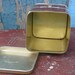 Set of 2 Soviet Red Polka Dot Vintage Metal Tin Boxes for Kitchen ...