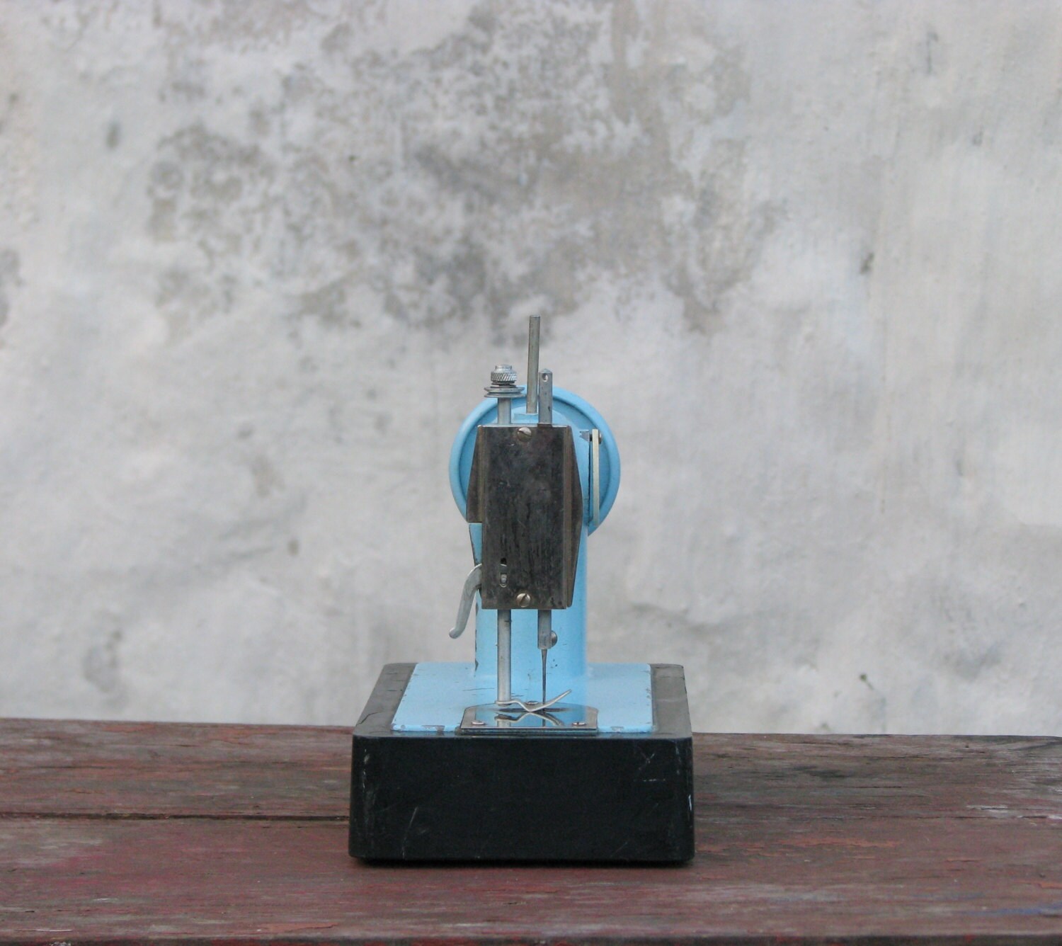 Vintage Pastel Blue Soviet Toy Sewing Machine. Children Sewing - Etsy