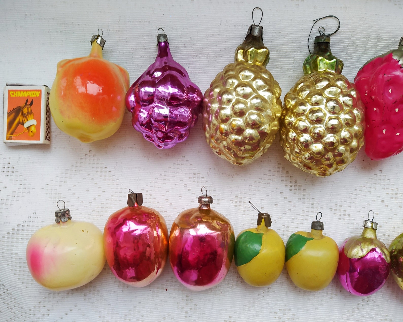 Vintage Soviet Vegetables and Fruit Christmas Tree - Etsy