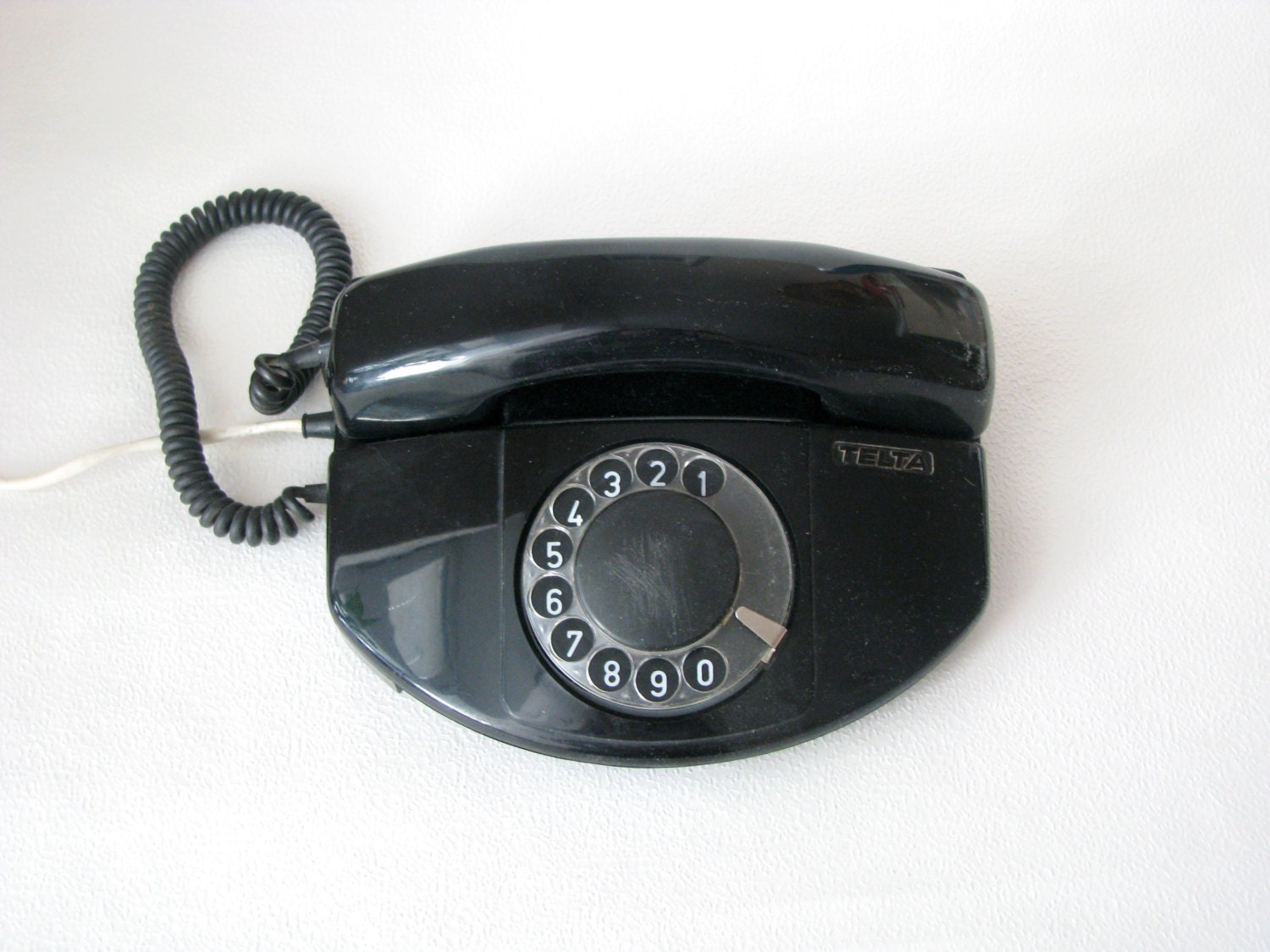 Vintage Black Rotary Phone. Soviet Vintage Made in USSR in - Etsy