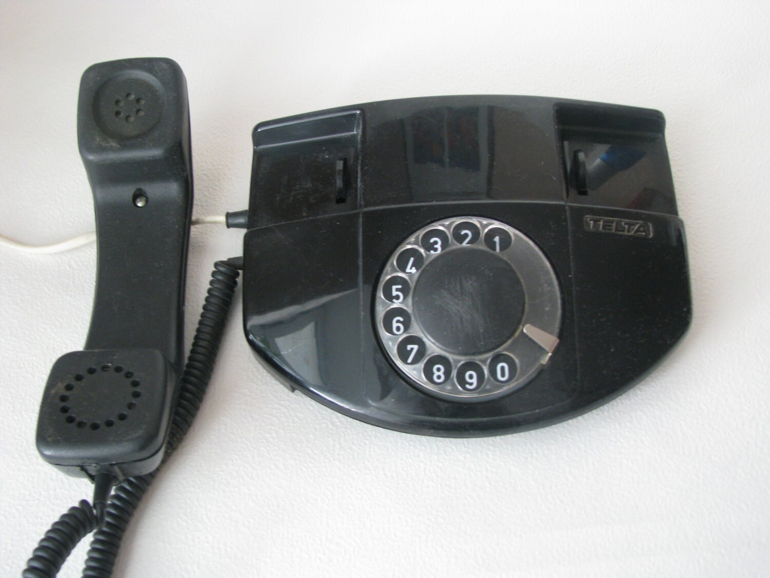 Vintage Black Rotary Phone. Soviet Vintage Made in USSR in - Etsy