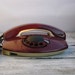 Vintage Purple Rotary Phone, Working Condition. Soviet Vintage, Made in ...