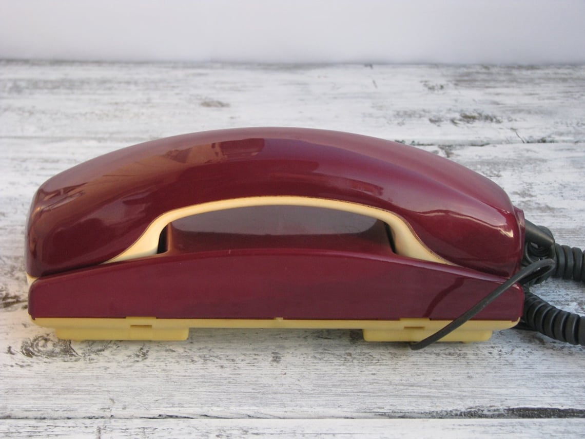 Vintage Purple Rotary Phone Working Condition. Soviet - Etsy