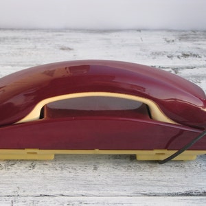 Vintage Purple Rotary Phone, Working Condition. Soviet Vintage, Made in ...