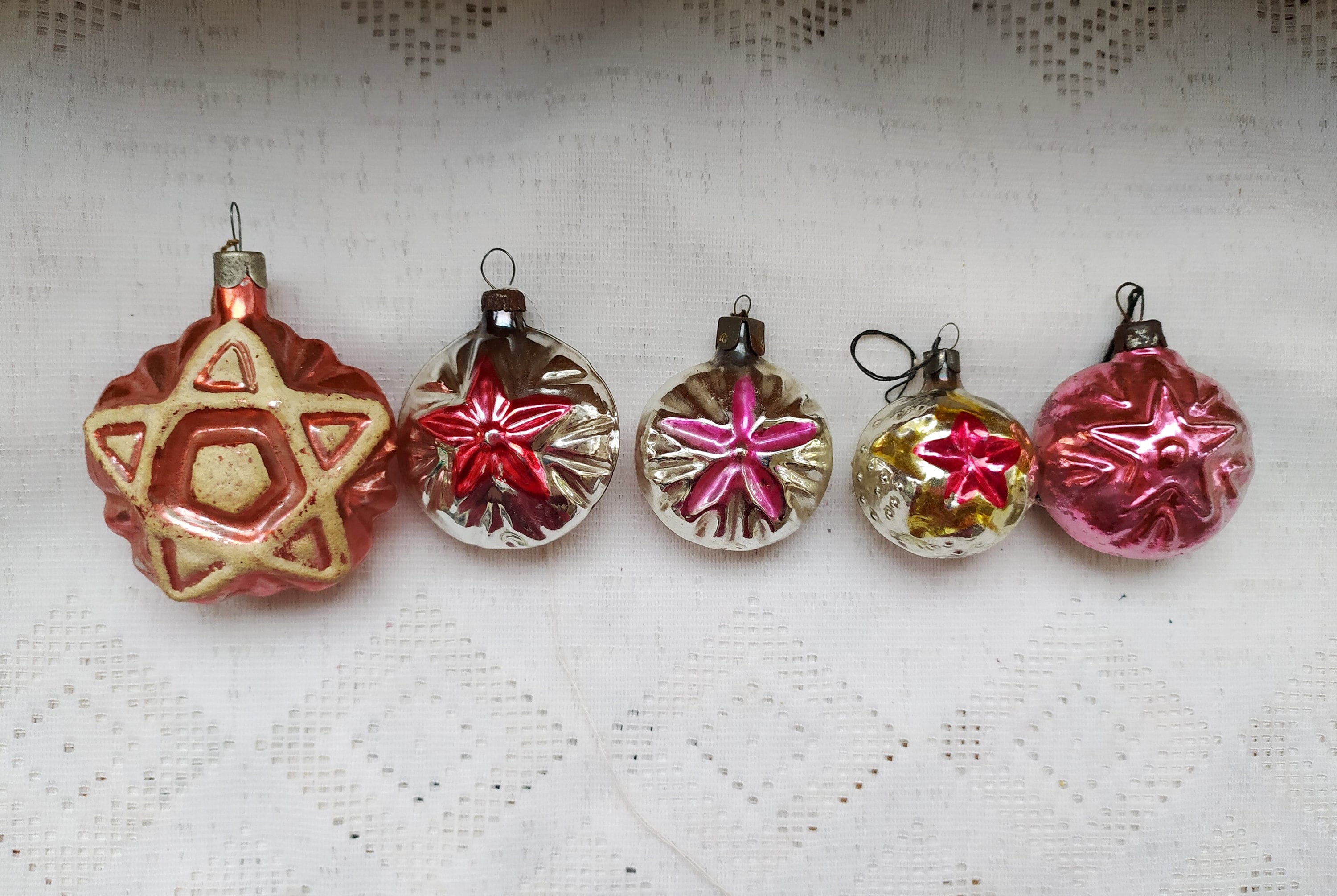 Vintage Soviet Christmas tree decoration soviet star | Etsy