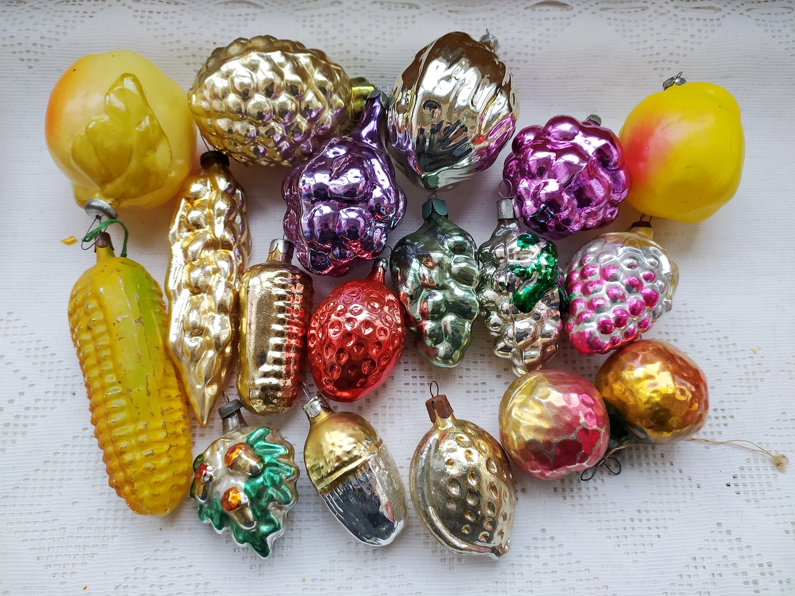 Vintage Soviet Vegetables and Fruit Christmas Tree - Etsy