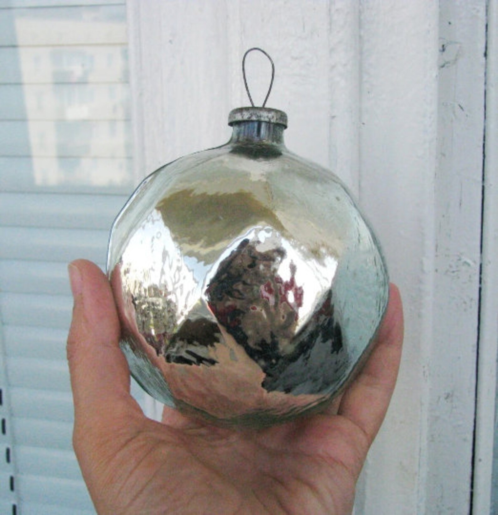 Large Vintage Star & Flower Christmas Tree Decorations Rare - Etsy