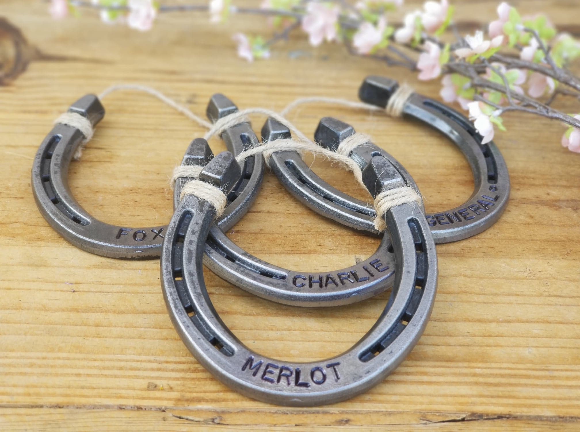 Engraved Horseshoe, Customized Western Decor, 6th or 11th Anniversary ...