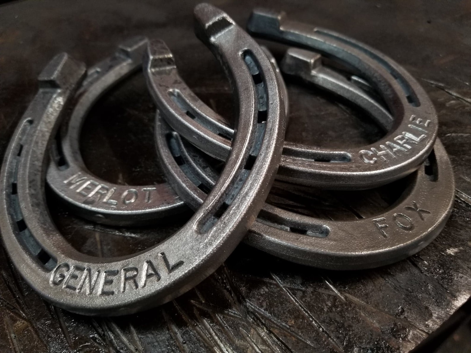Engraved Horseshoe, Customized Western Decor, 6th or 11th Anniversary ...