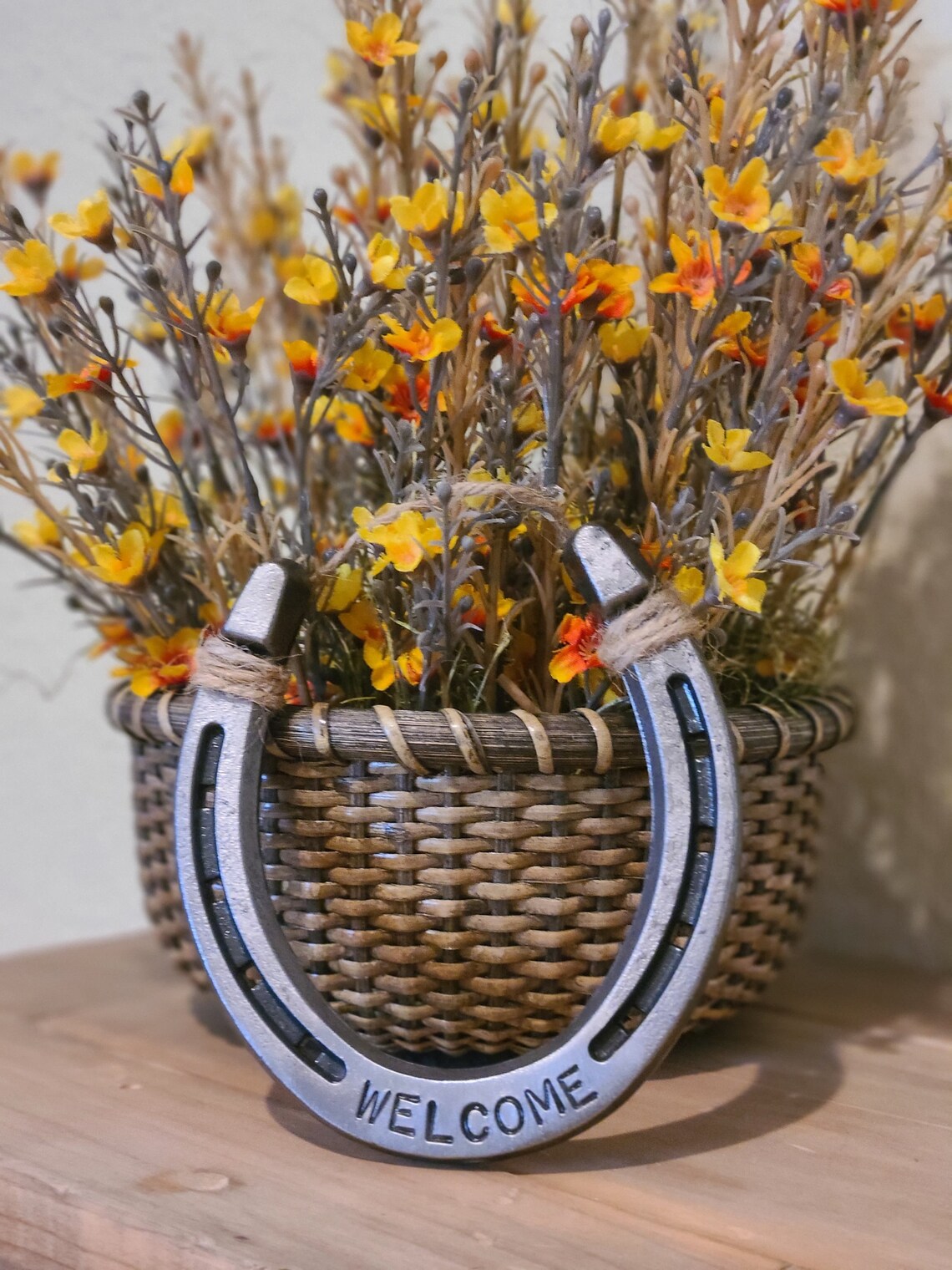 Welcome Sign Horseshoe Engraved Horseshoe Housewarming Gift - Etsy