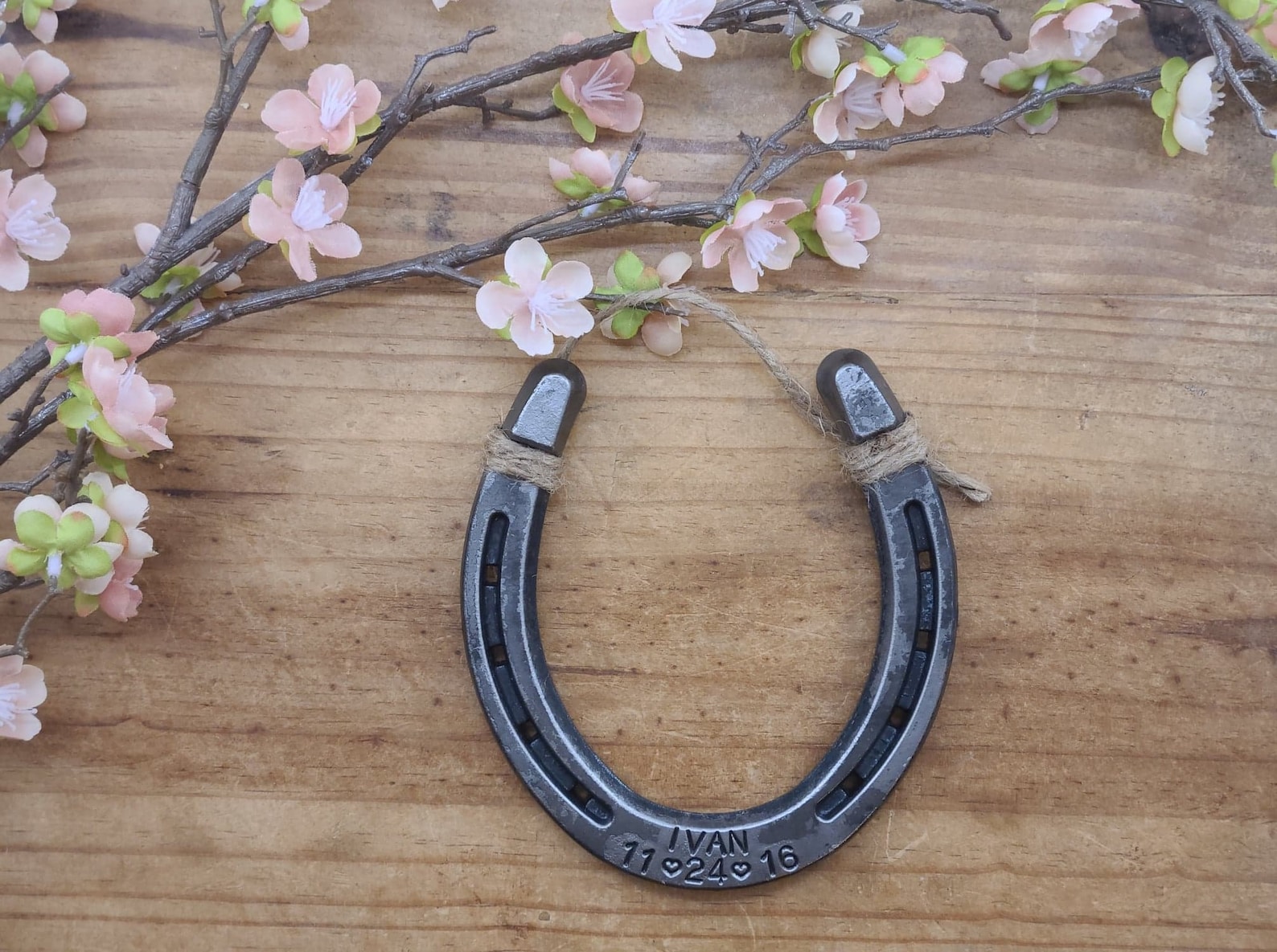 Horse Lover Gift, Engraved Horseshoe, 11th Anniversary Gift, 6th ...