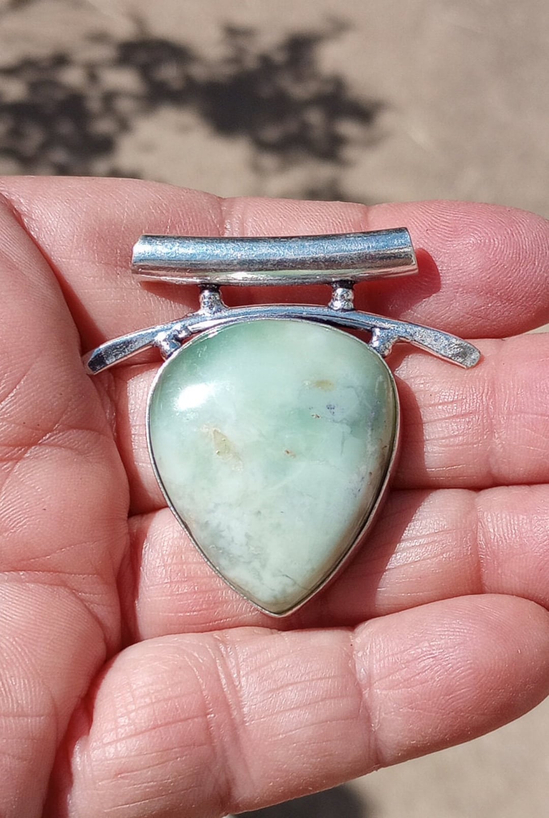 Natural Chrysoprase /australian Bio Color Chrysoprase Gemstone /925 ...