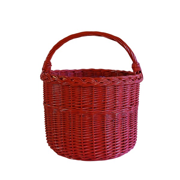 Red Basket - Etsy