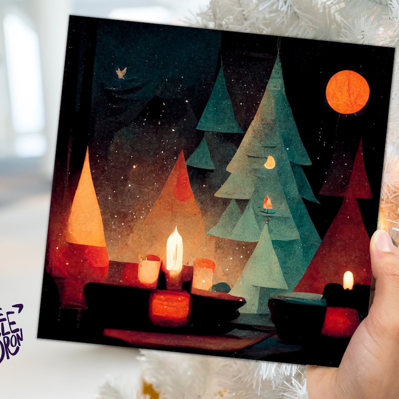 Abstract Christmas - Etsy