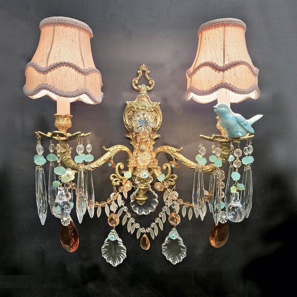 Beaded Sconces - Etsy
