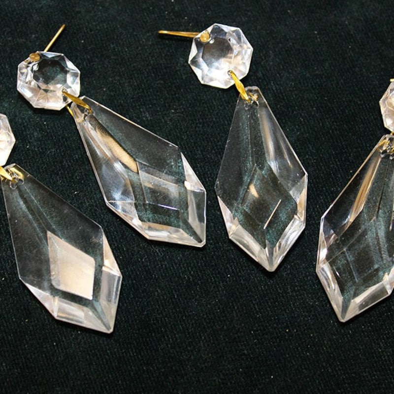 Vintage Chandelier Piece - Etsy