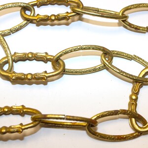24" Vintage 60's Chandelier CHAIN, Unique Design, Light to Mid Weight K ...