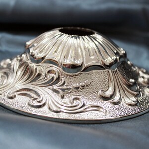 Polished Silver, CEILING CANOPY, Brass, 5 1/2" Chandelier, Lighting ...