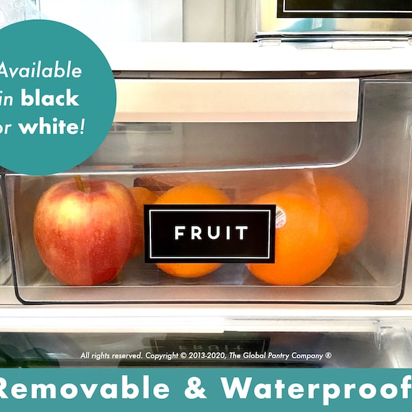 Waterproof Labels Fridge - Etsy