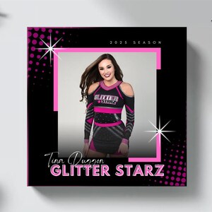 Cheerleading Memory Book Canva Template | DIY Photo Album (digital) - Etsy