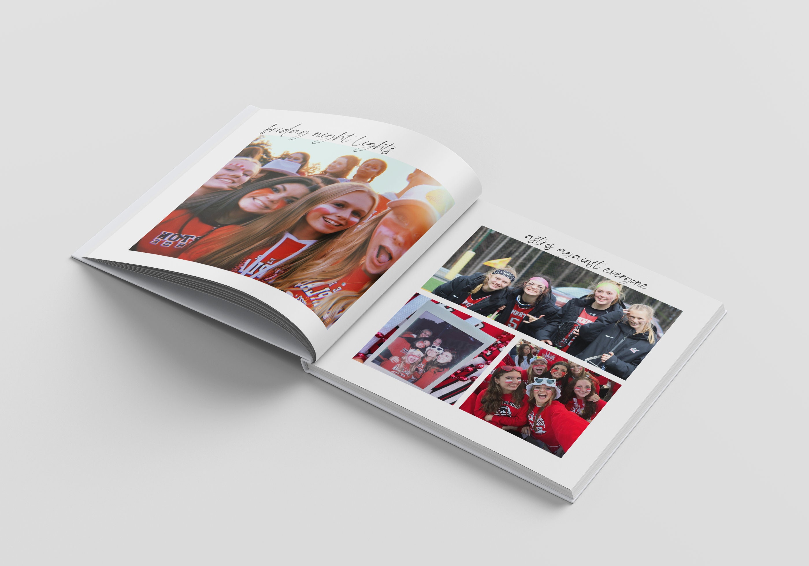 Canva Template | High School Memory Book | DIY Canva Photo Book ...