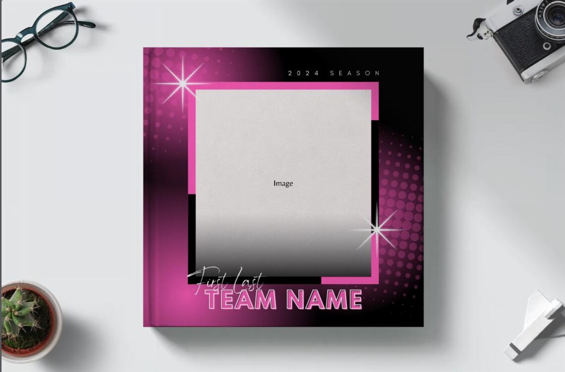 Canva Template Cheer Memory Book DIY Canva Photo Book Digital ...