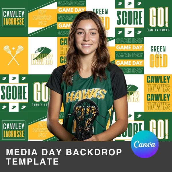 Media Day Backdrop - Etsy