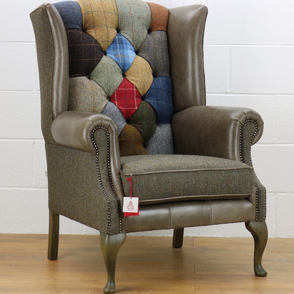 Patchwork Chair - Etsy UK