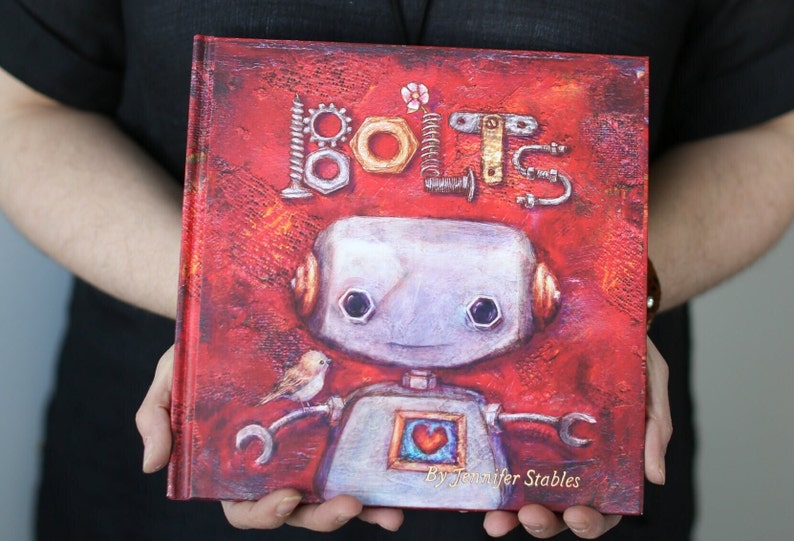 BOLTS: Hardcover Children's Book by Jennifer Dale Stables - Etsy