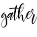 Gather SVG, Gather Digital Download, Gather, Cricut Download ...