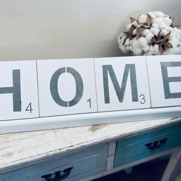 Large Scrabble Tiles - Etsy UK