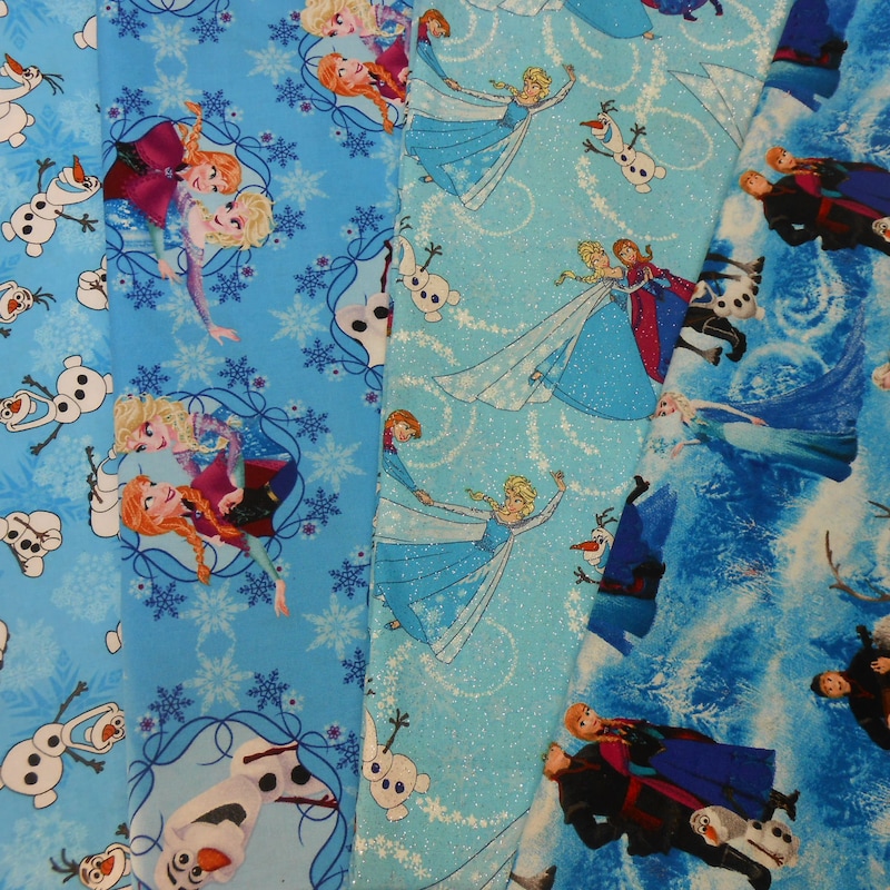 Frozen Fabric - Etsy