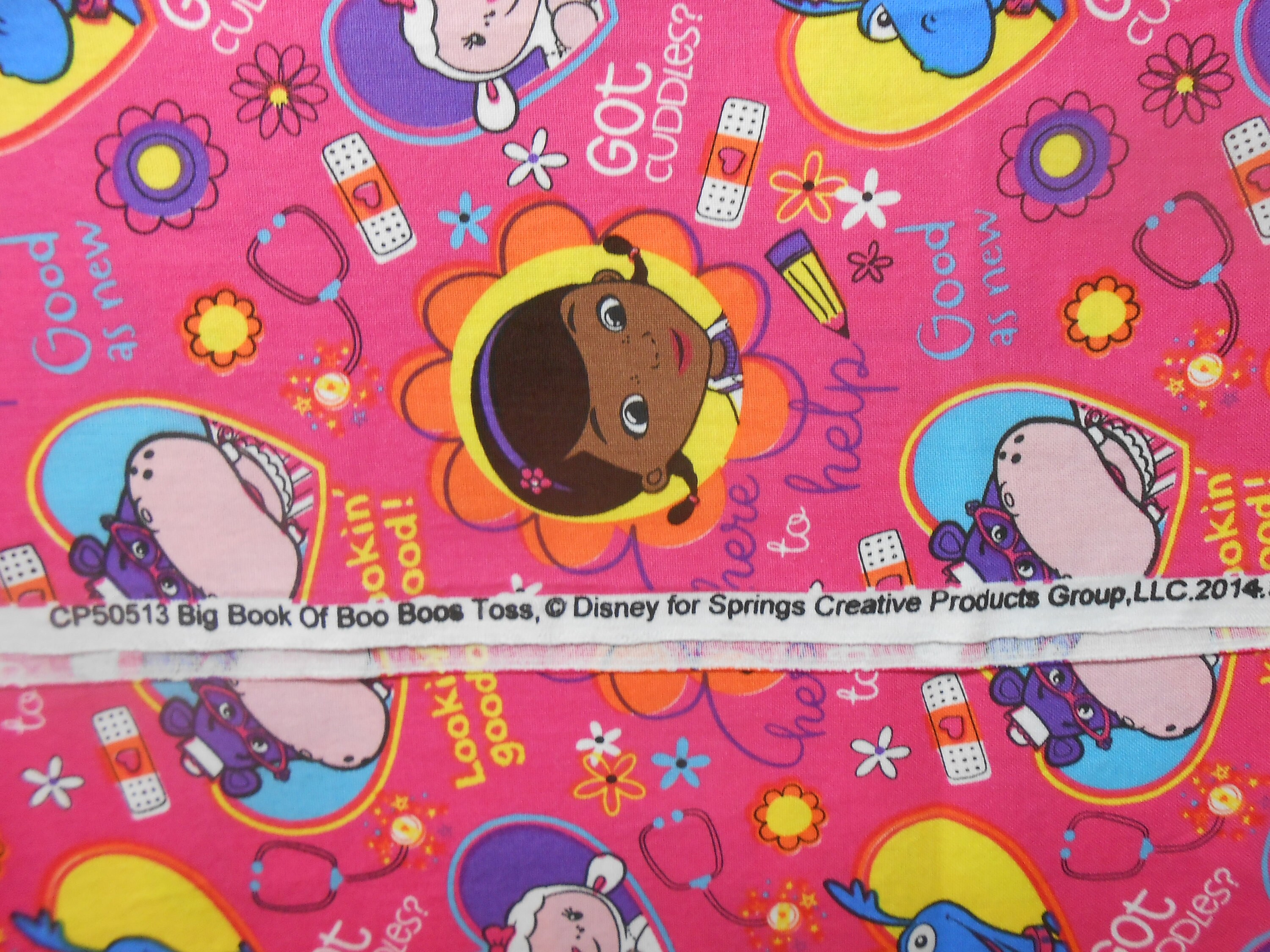 My Little Pony, Doc Mcstuffins and Dora Fabric by the Yard - Etsy
