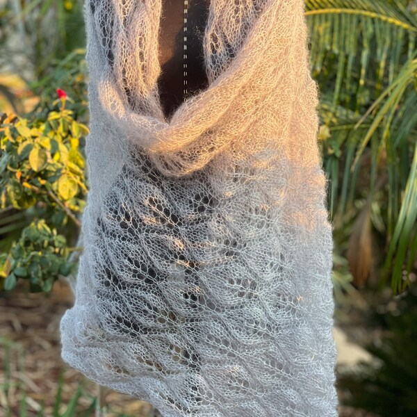 Mohair Shawl - Etsy