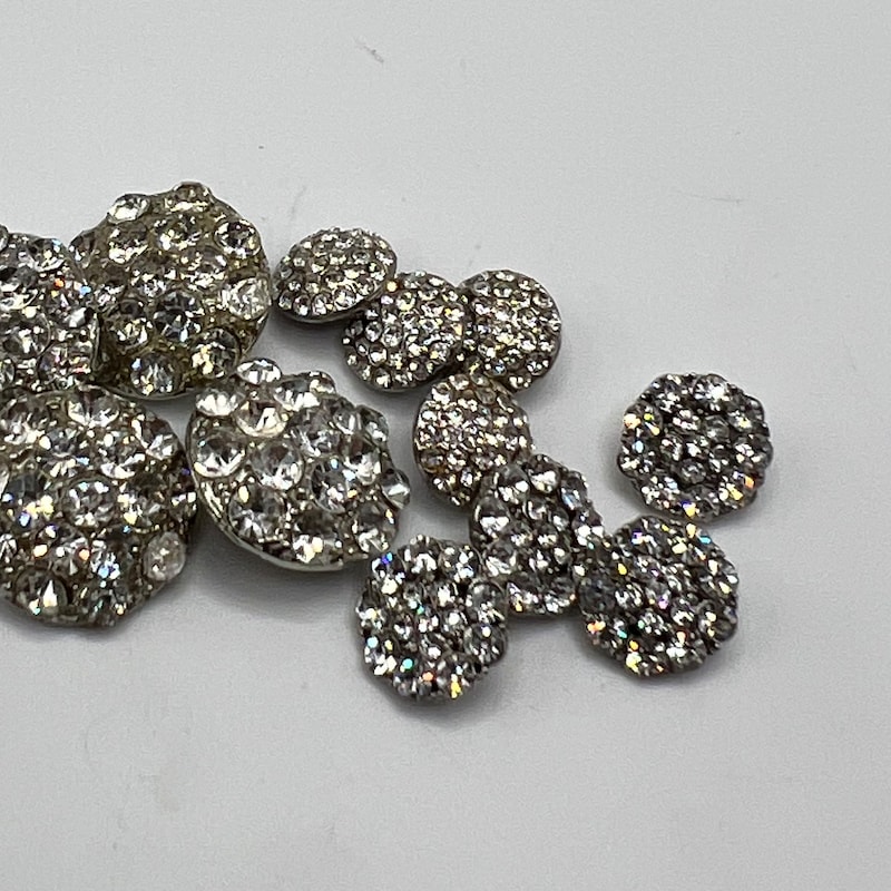 Silver Tone Buttons - Etsy