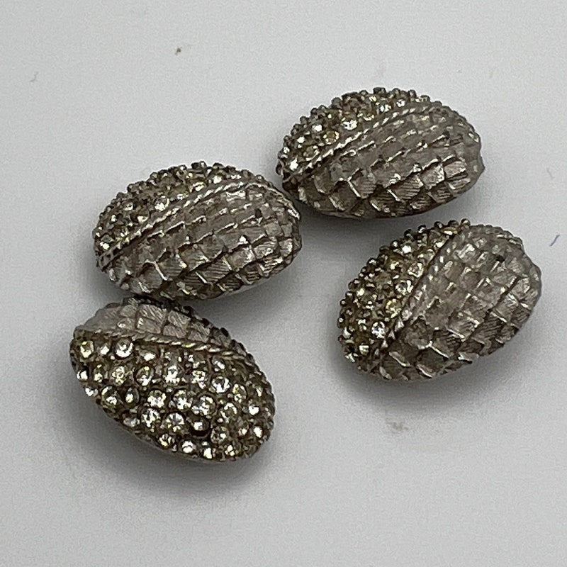 Silver Tone Buttons - Etsy