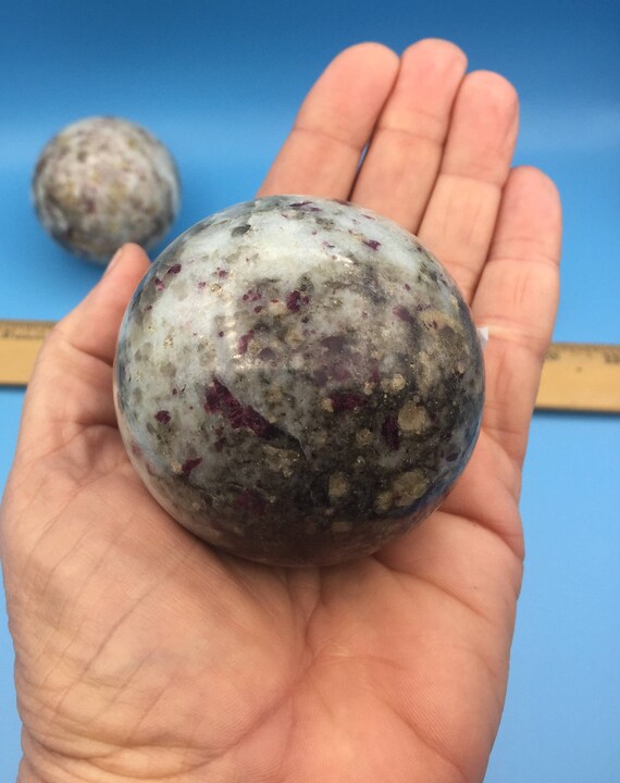 Rubellita turmalina roja esfera de 250 pulgadas XLarge - Etsy España