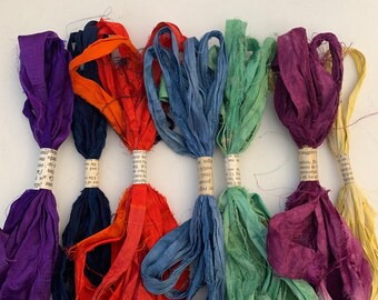 Sari Silk Ribbon | Etsy