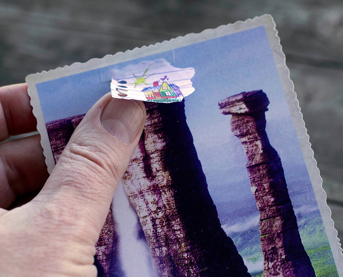Up Movie Airline Tickets and Postcard - Etsy